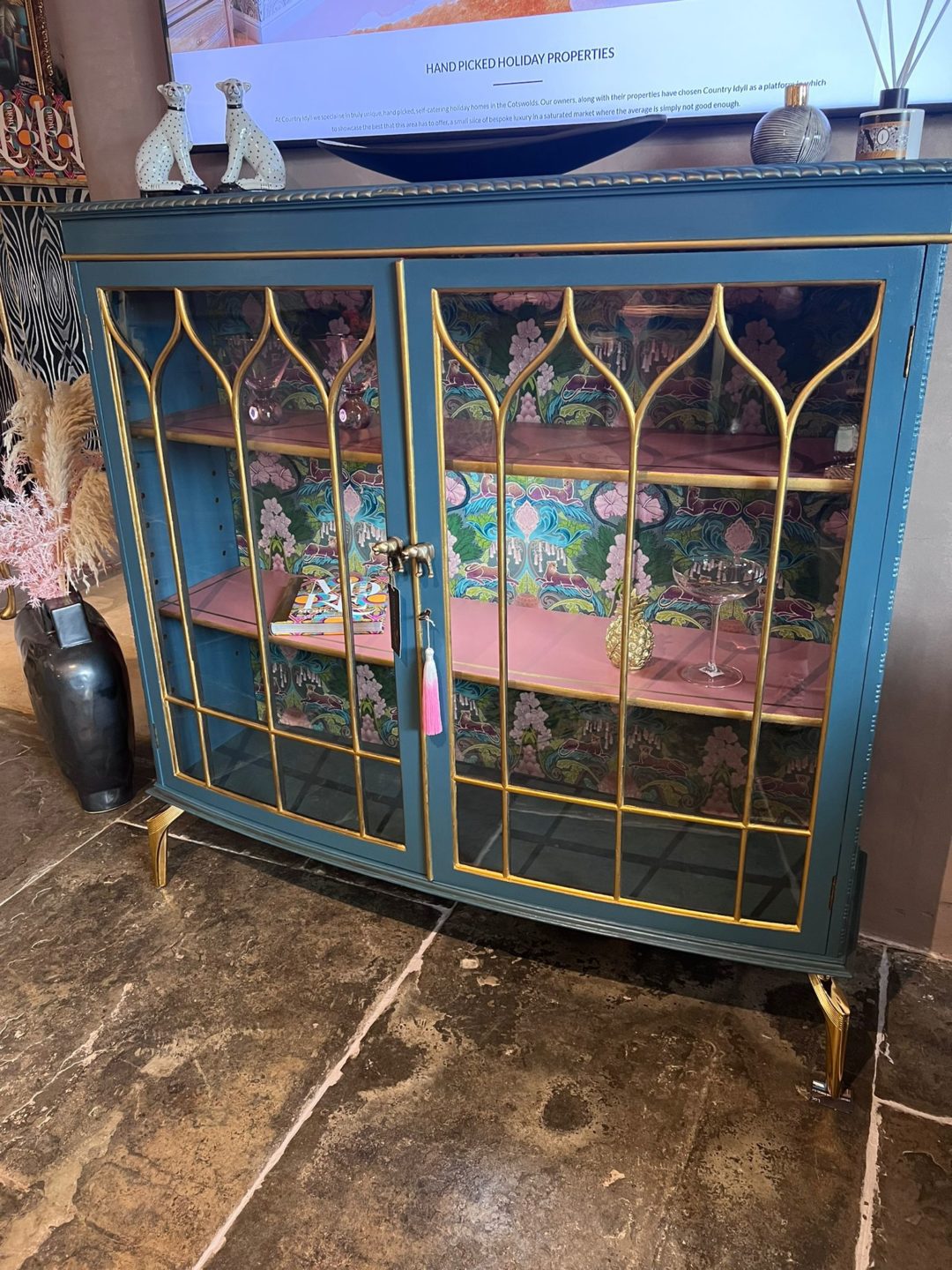 Suburban Jungle Drinks Cabinet - Laurence Llewelyn-Bowen Design ...